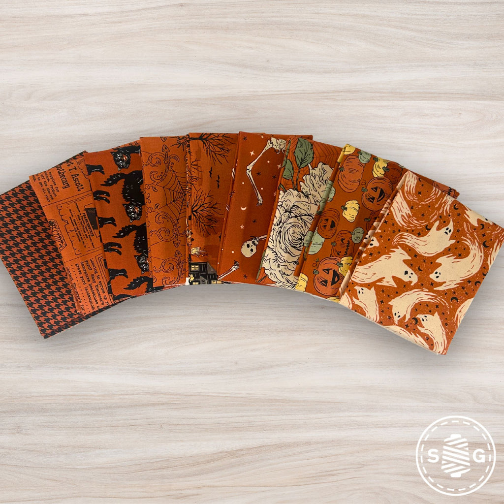 Home Sweet Haunt Custom Fat Quarter Bundle Orange by Stacy Iest Hsu ...