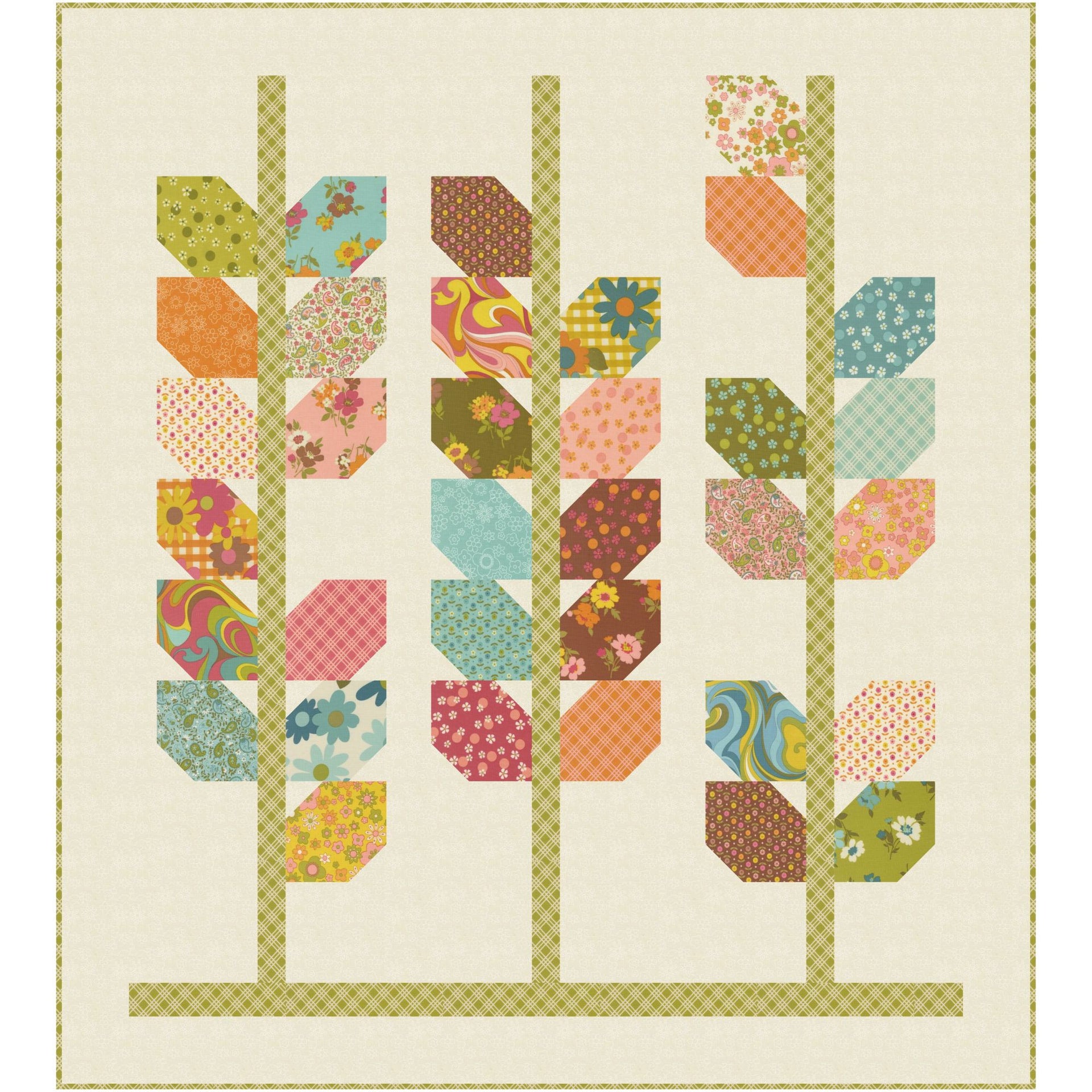 Growing Everyday Custom Quilt Kit With Happy Daze by Chloe’s Closet fo ...