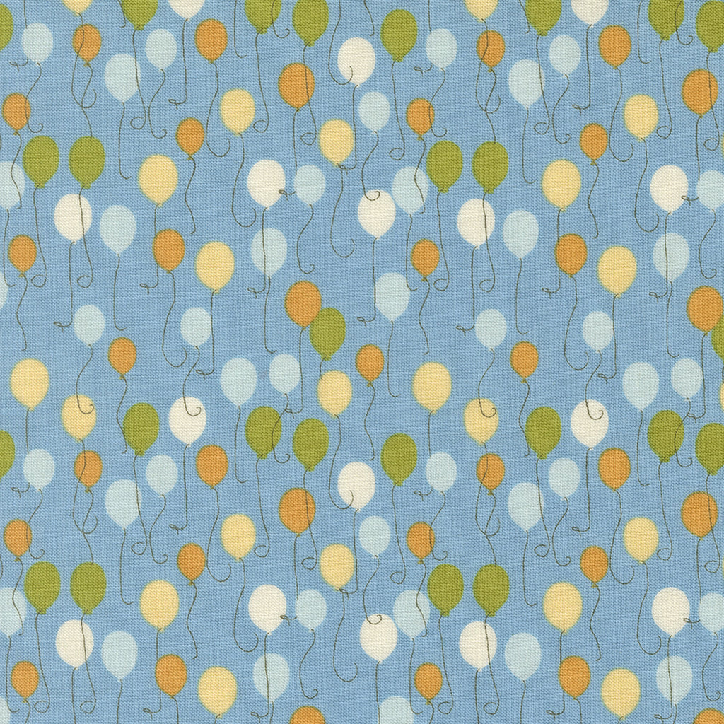 PRESALE Animal Park Fun A Float Bluebird Yardage by Stacy Iest Hsu for ...