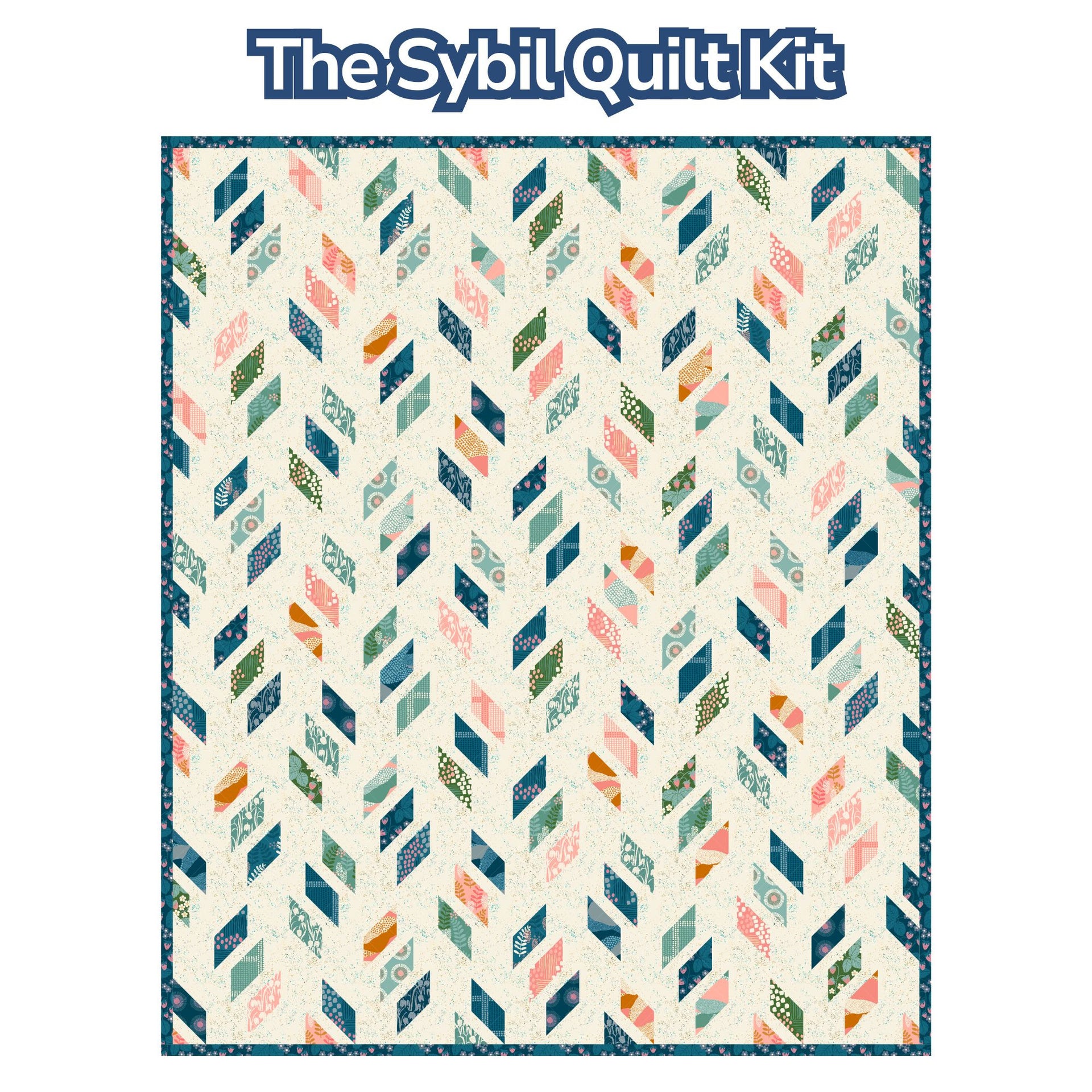 The Sybil Quilt Custom Quilt Kit With Reimagined Landscapes by Jen Hew ...