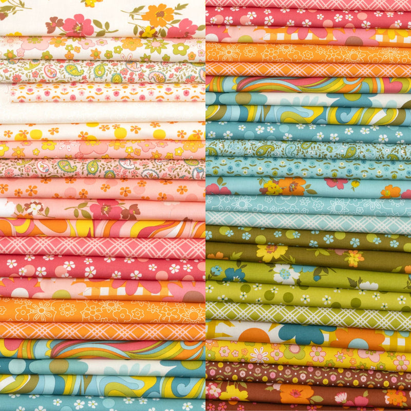 Happy Daze Fat Quarter Bundle by Chloe’s Closet for Moda Fabrics | 35 ...