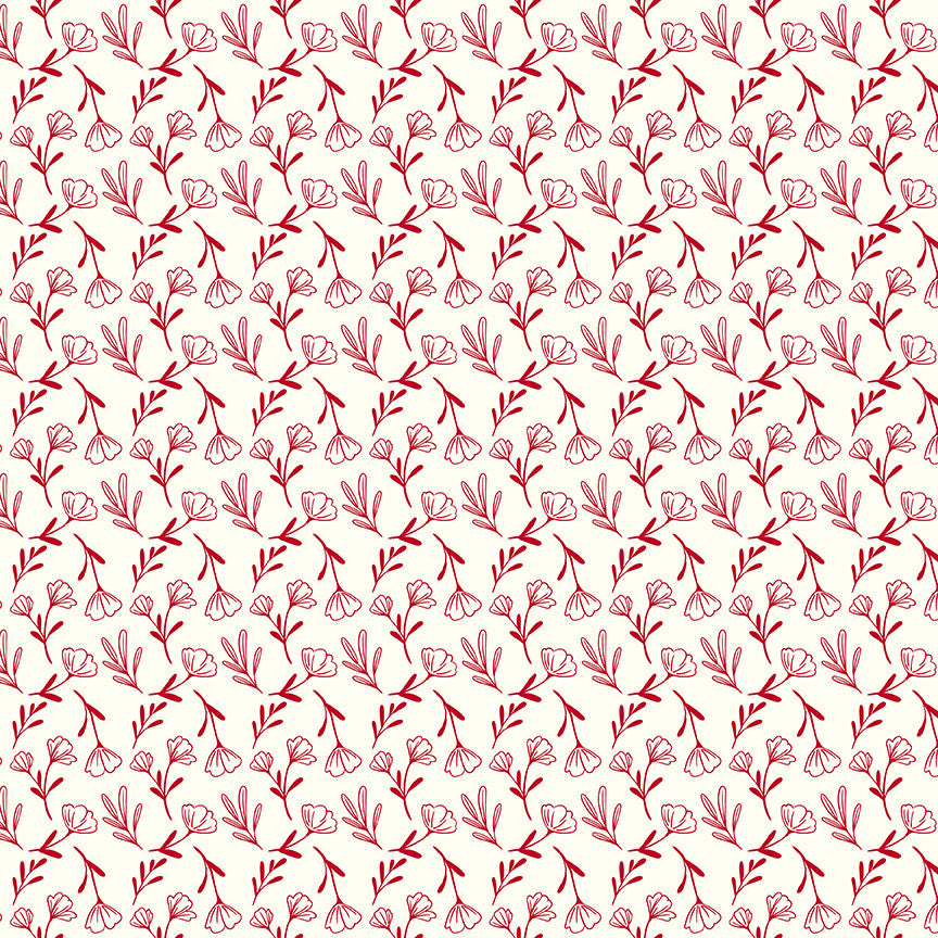 Radiant Ruby Floral Cloud Yardage by Dani Mogstad for Riley Blake Desi – Stitches N Giggles