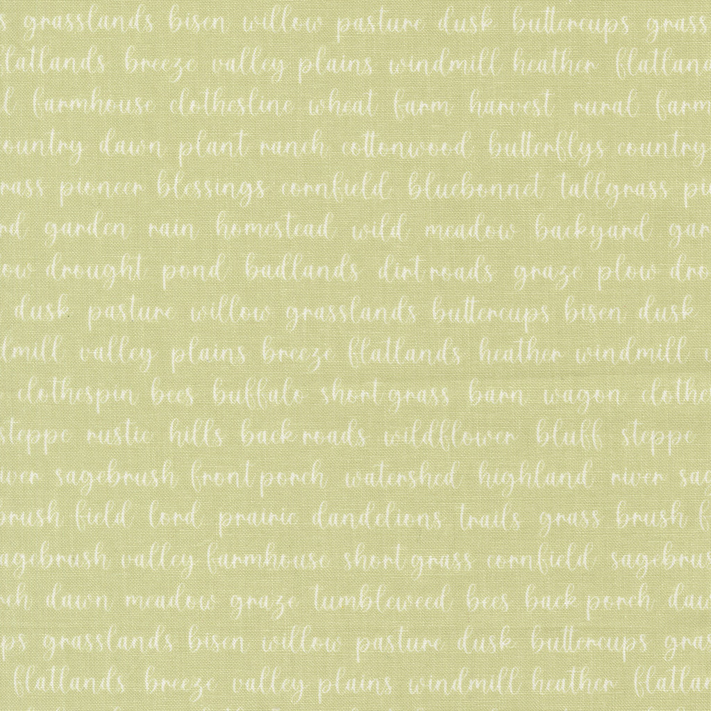 PRESALE Pastel Prairie Pear Yardage by My Sew Quilty Life for Moda Fab ...