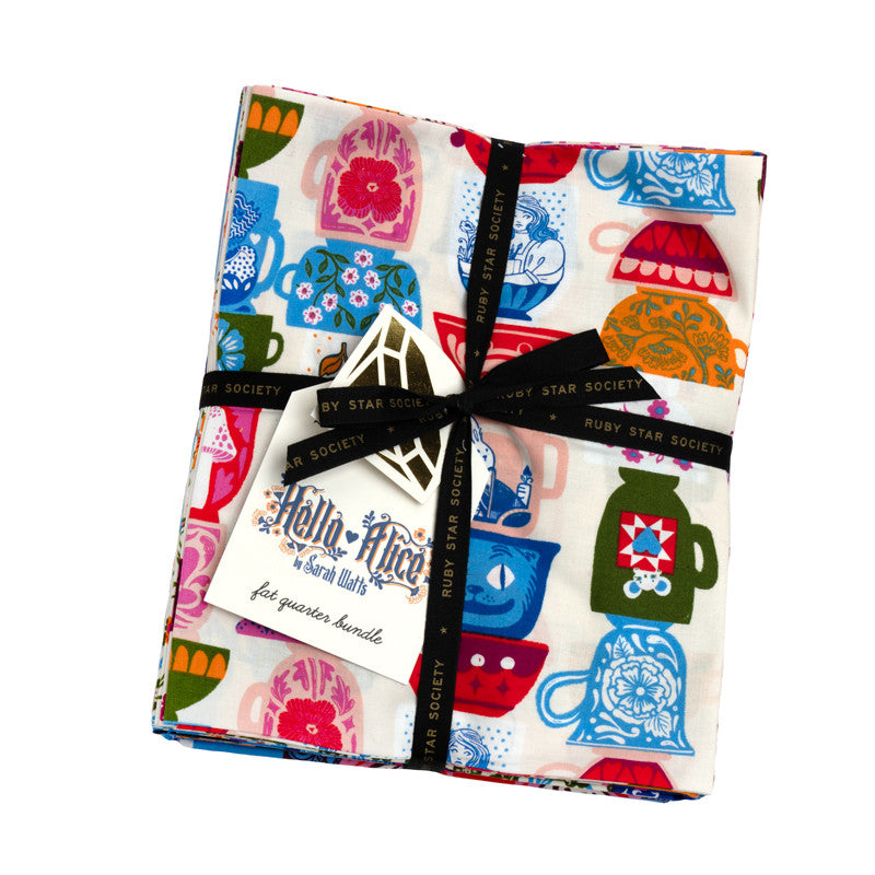 Hello Alice Fat Quarter Bundle by Sarah Watts for Ruby Star Society ...