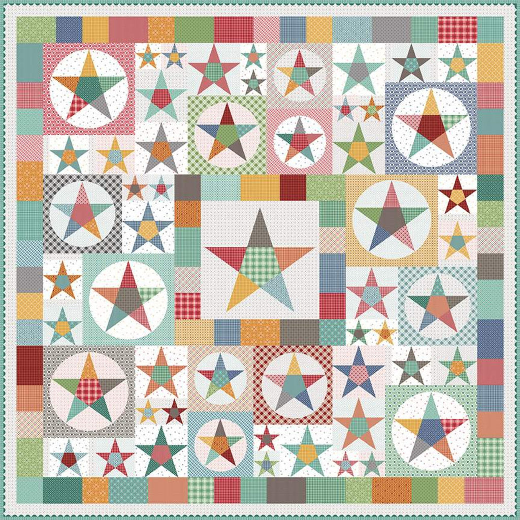 Farmhouse Star Sew Simple Shapes by Lori Holt | Make the cutest star q ...