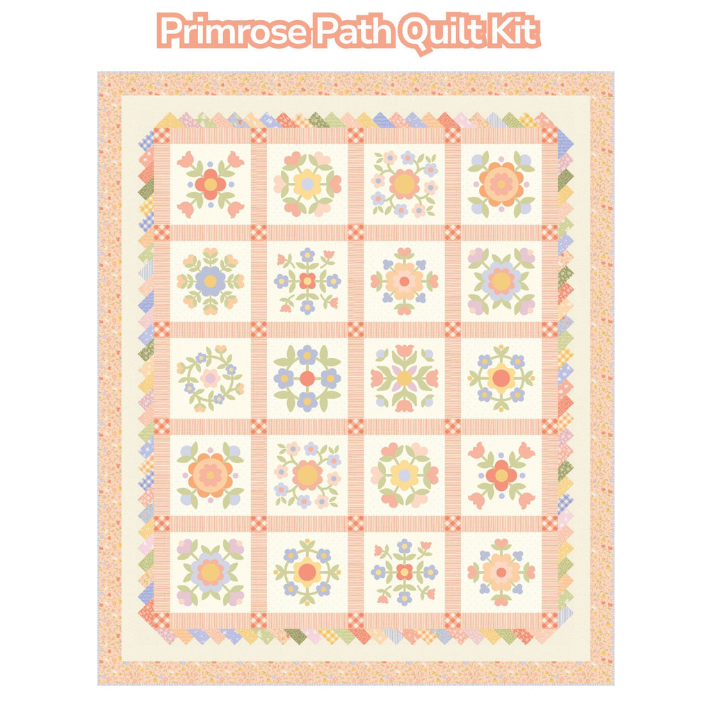 PRESALE Primrose Path Custom Quilt Kit With Pastel Prairie by My Sew Q ...