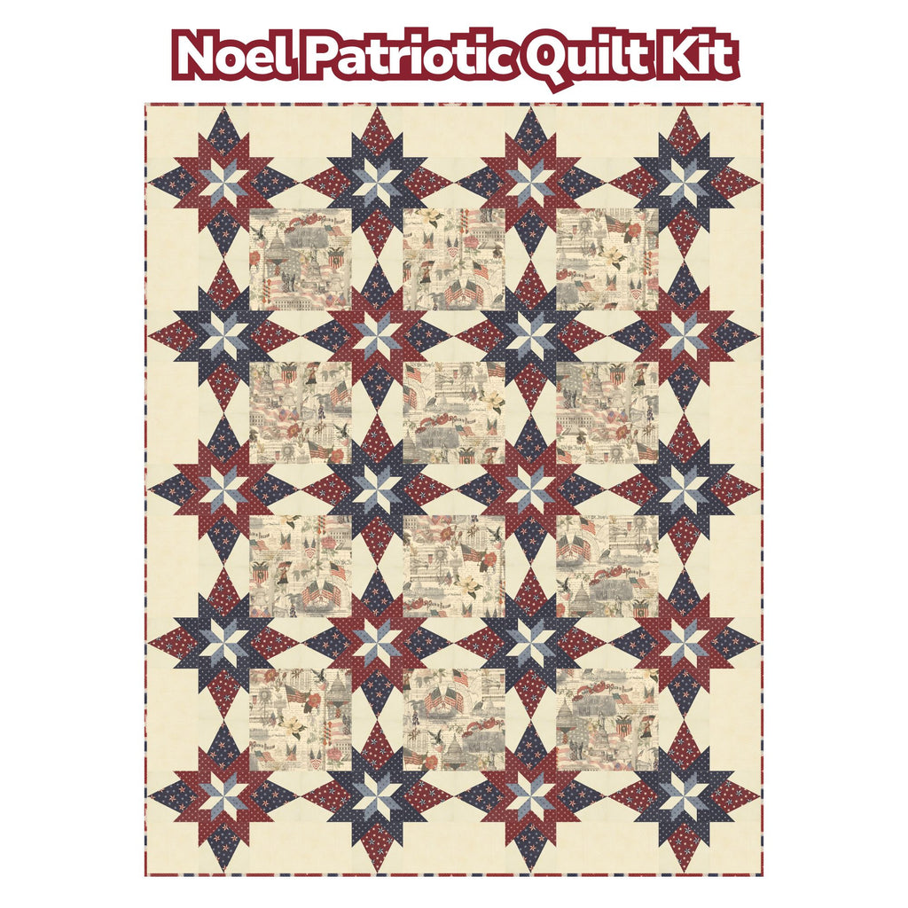 PRESALE Noel Quilt Kit Boxed With 3 Sisters Favorites Patriotic by 3 S ...