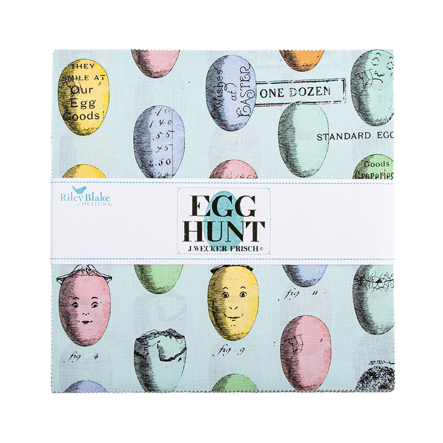Egg Hunt 10" Stacker by y J. Wecker Frisch for Riley Blake Designs | 4 ...