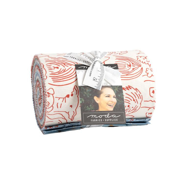 Dog Daze Dessert Roll by Stacy Iest Hsu for Moda Fabrics | #20840DR ...