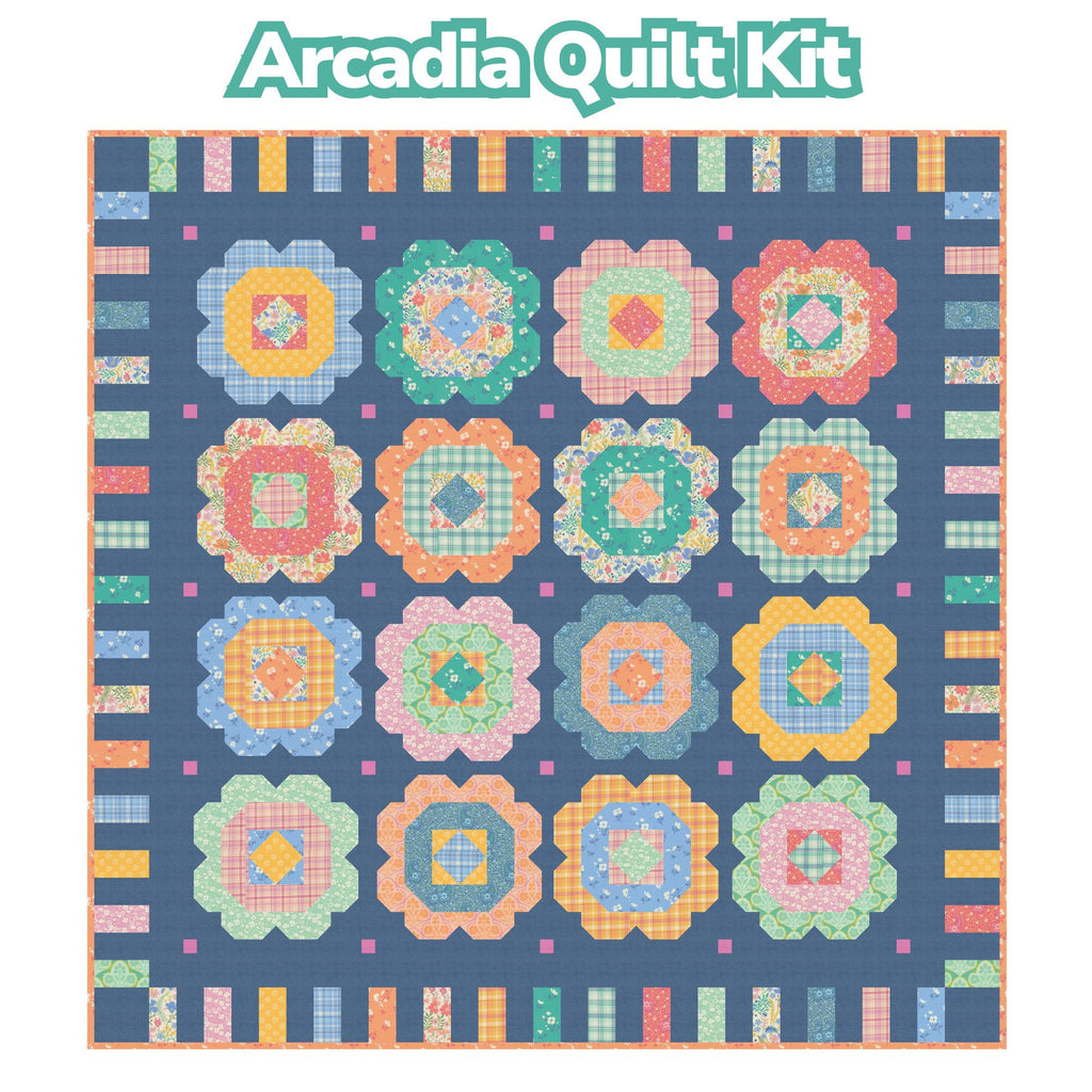 PRESALE Arcadia Quilt Kit Boxed With Cannon Beach by Crystal Manning f ...