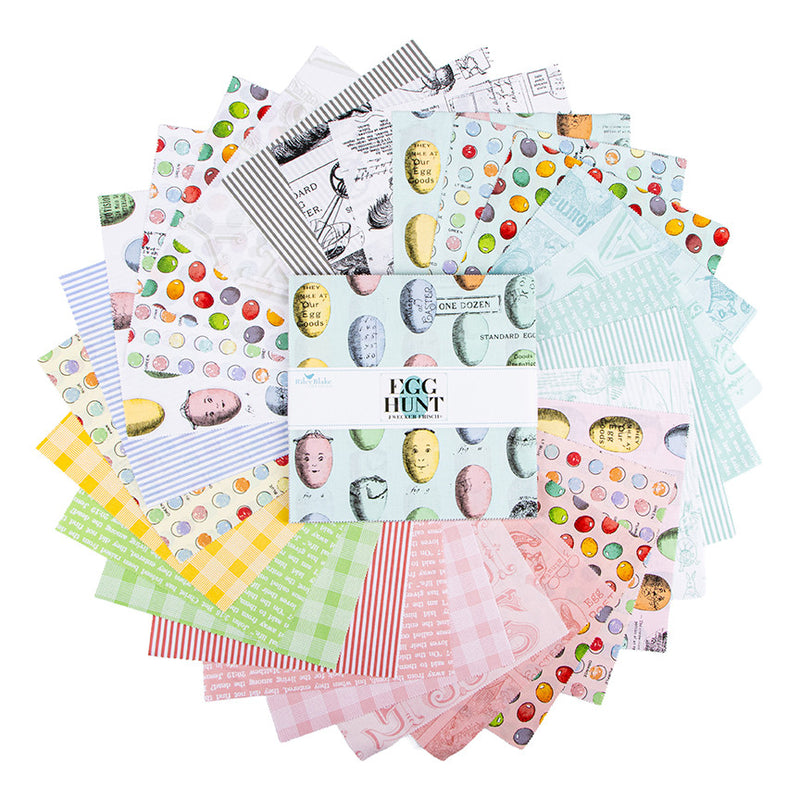 PRESALE Egg Hunt 10" Stacker by y J. Wecker Frisch for Riley Blake Des ...
