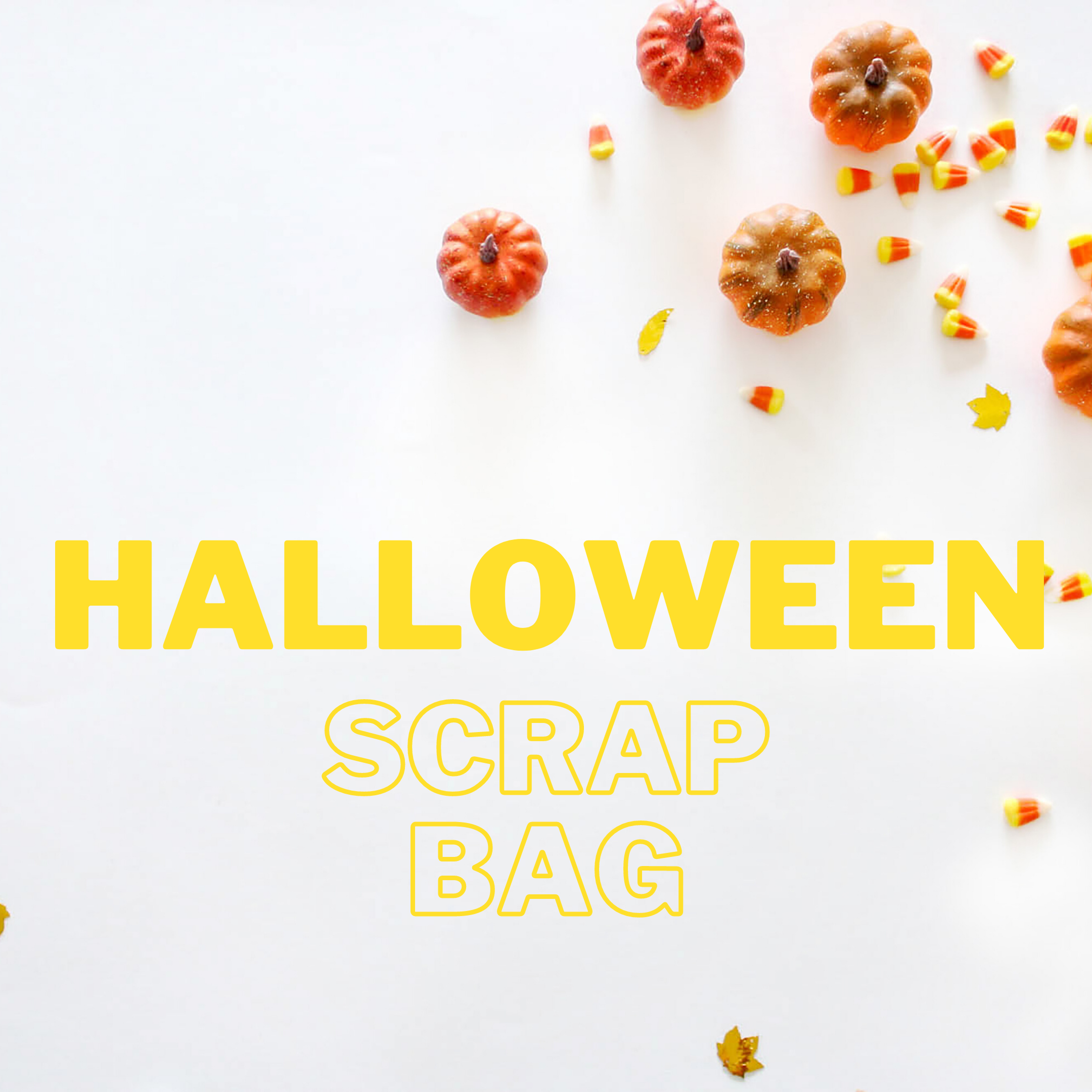 Halloween Scrap Bag - Two Size Options! – Stitches n Giggles